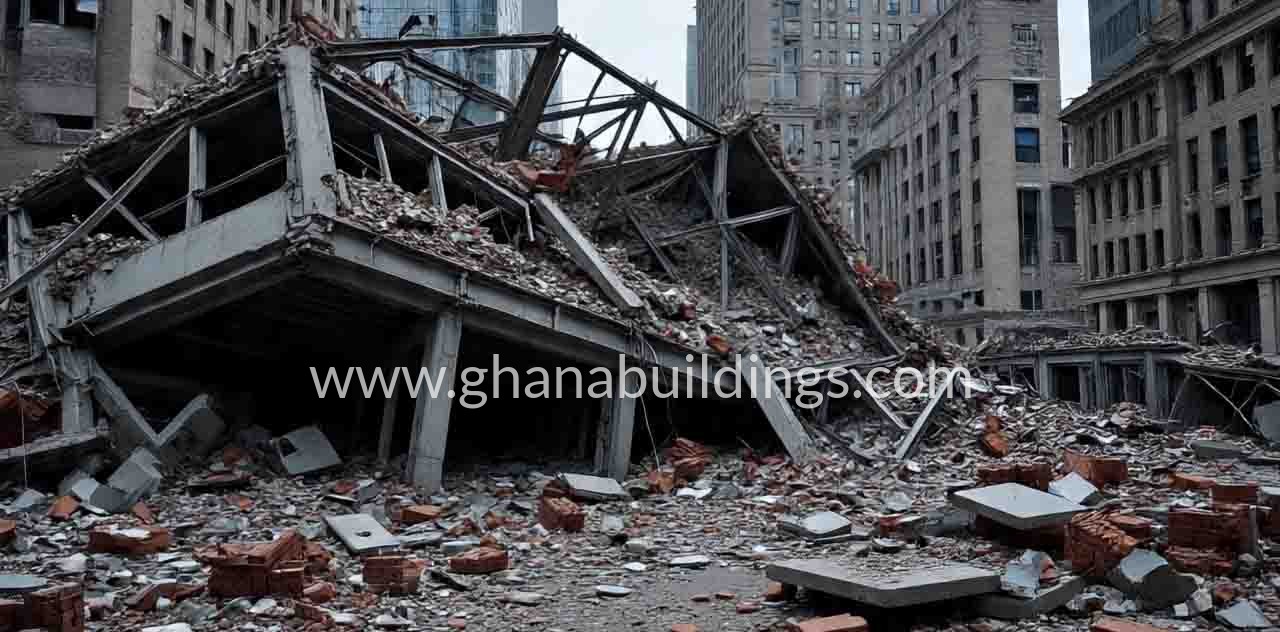 Causes of Building Collapse - Building Plans in Ghana